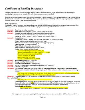 Fillable Online Here at Hilton Americas-Houston, we require proof of ...