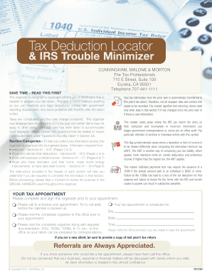 Fillable Online Tax Deduction Locator & Fax Email Print - pdfFiller