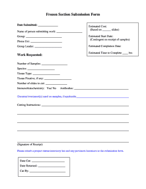 Fillable Online niehs nih Name of person submitting work Fax Email ...