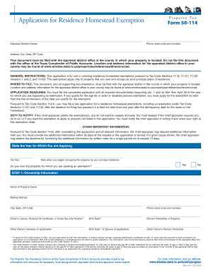Fillable Online hidalgoad Homestead Exemption Form - Bee County ...