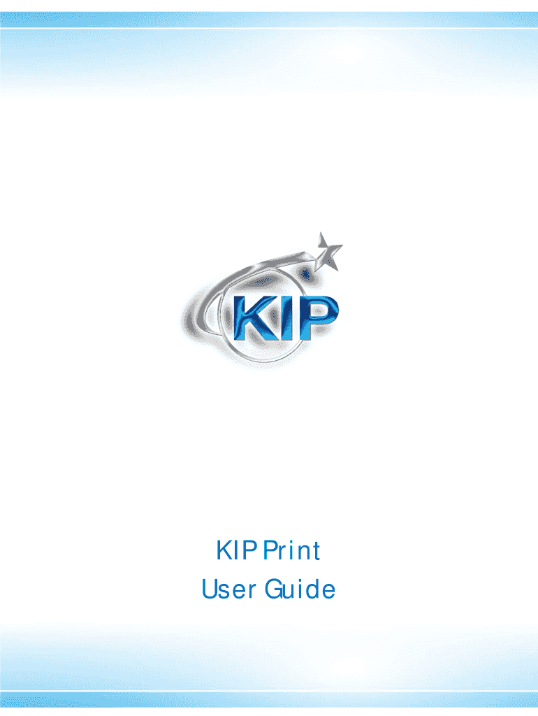 Fillable Online KIP Print Fax Email Print - pdfFiller