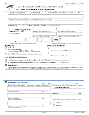 Fillable Online for RIT Internal Use Only Fax Email Print - pdfFiller
