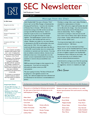 Fillable Online SEC Newsletter Fax Email Print - pdfFiller