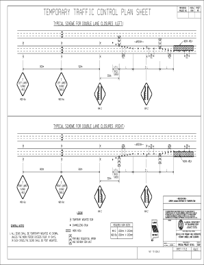Fillable Online TEMPORARY TRAFFIC CONTROL PLAN SHEET Fax Email Print ...