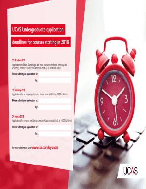 Fillable Online UCAS Undergraduate application Fax Email Print - pdfFiller