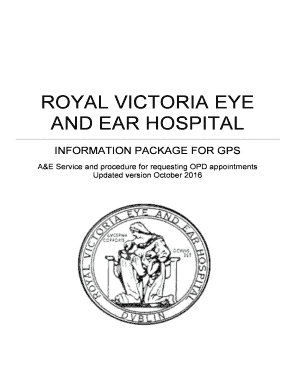 Fillable Online ROYAL VICTORIA EYE Fax Email Print - pdfFiller