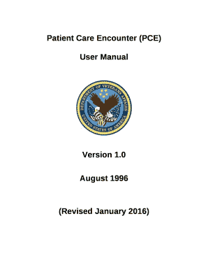 Patient Care Encounter (PCE) Doc Template | pdfFiller