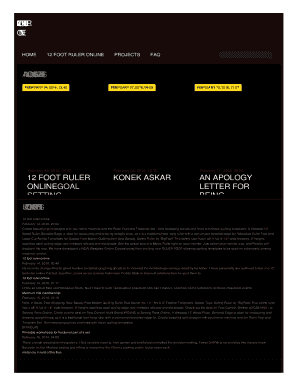 Fillable Online 12 FOOT RULER ONLINE Fax Email Print - pdfFiller