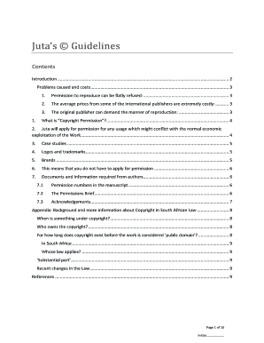 Fillable Online juta co Jutas Guidelines Fax Email Print - pdfFiller