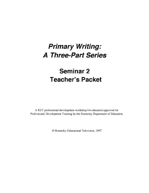 Fillable Online Primary Writing: Fax Email Print - pdfFiller