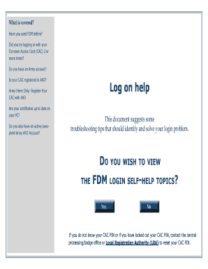 Fillable Online Have you used FDM before Fax Email Print - pdfFiller