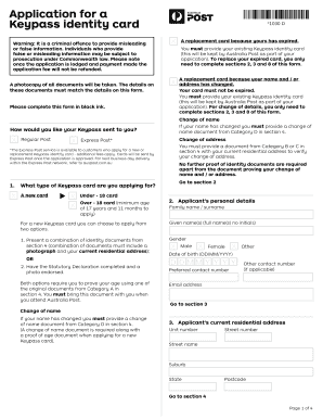 Fillable Online Keypass identity card Fax Email Print - pdfFiller