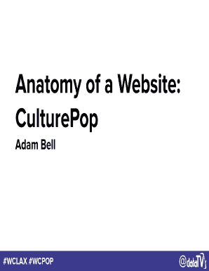 Fillable Online Anatomy of a Website: Fax Email Print - pdfFiller