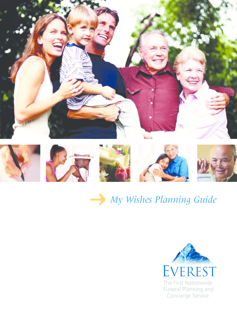 Fillable Online My Wishes Planning Guide Fax Email Print - pdfFiller