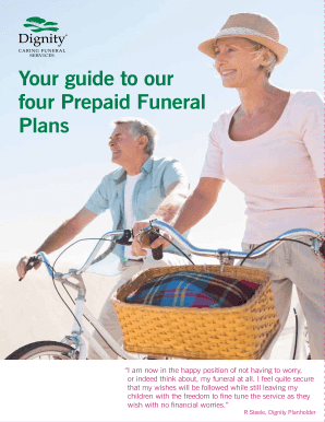 Fillable Online four Prepaid Funeral Fax Email Print - pdfFiller
