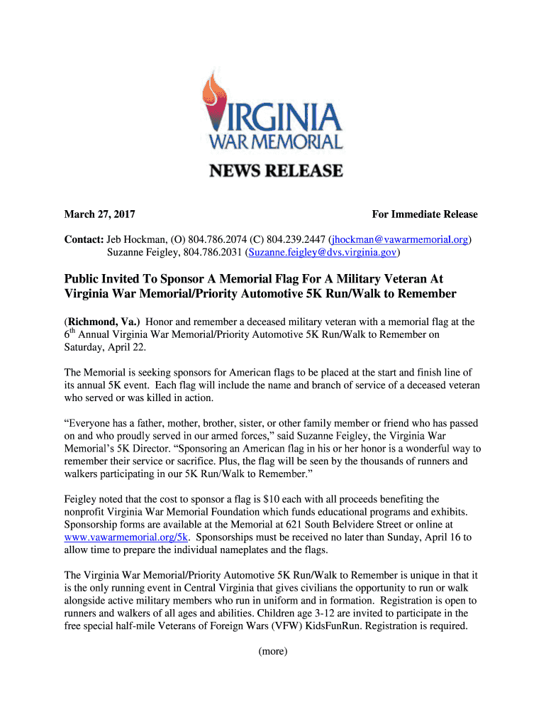 Fillable Online Contact: Jeb Hockman, (O) 804 Fax Email Print - pdfFiller