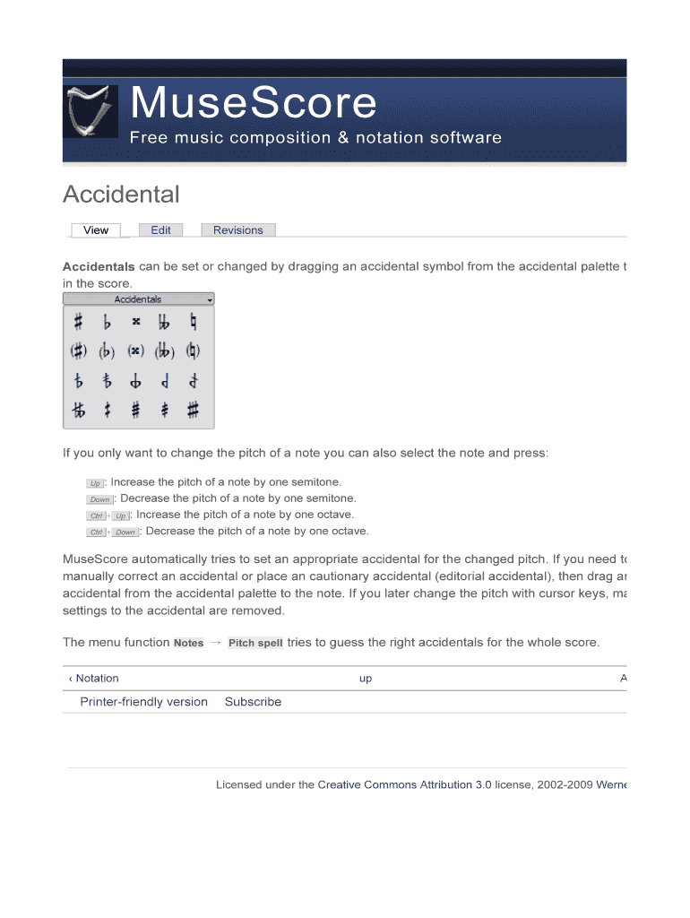 Fillable Online Free music composition & notation software Fax Email ...