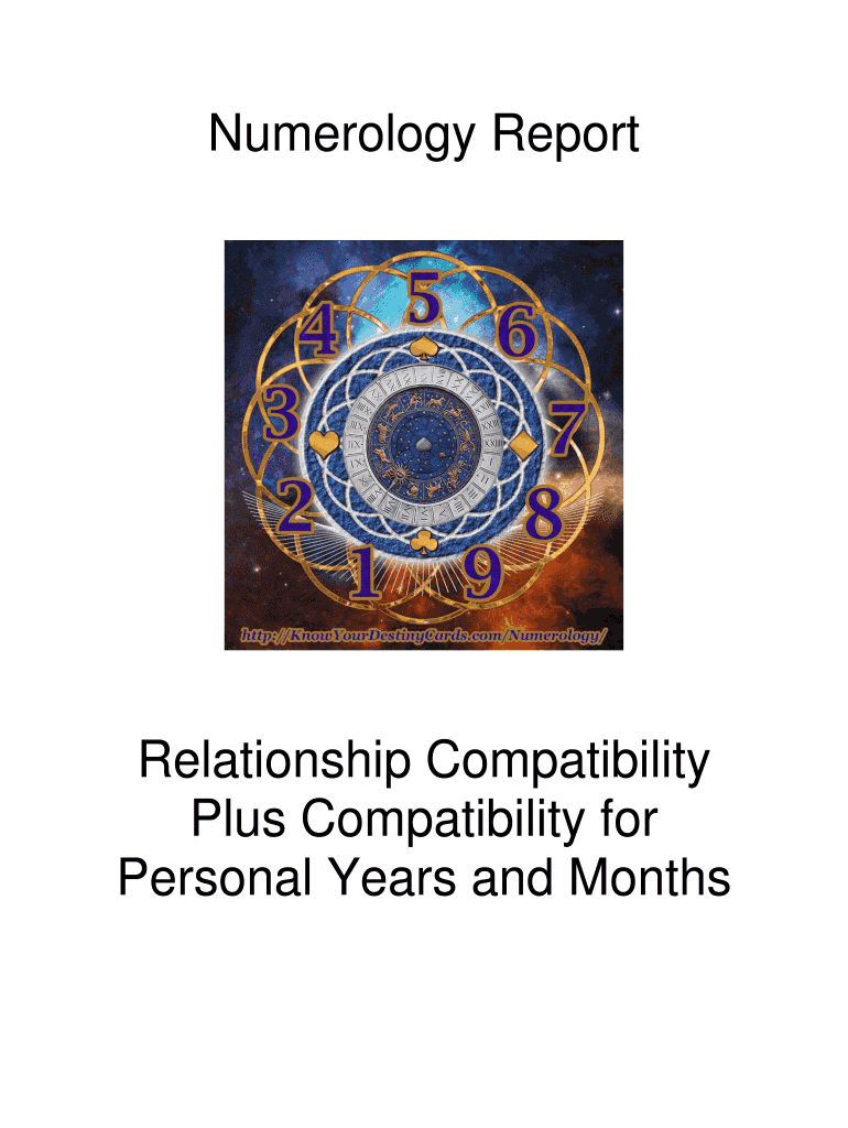 Fillable Online Relationship Compatibility Fax Email Print - pdfFiller