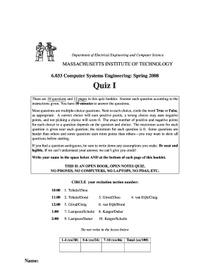 Fillable Online There are 10 questions and 12 pages in this quiz ...