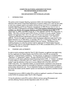 Fillable Online COMPUTER MATCHING AGREEMENT BETWEEN Fax Email Print ...