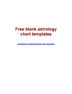 Fillable Online DownloadFree blank astrology chart templates Fax Email ...