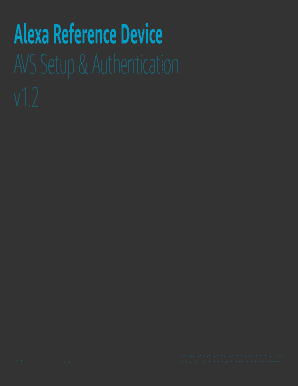 Fillable Online Alexa Reference Device Fax Email Print - pdfFiller