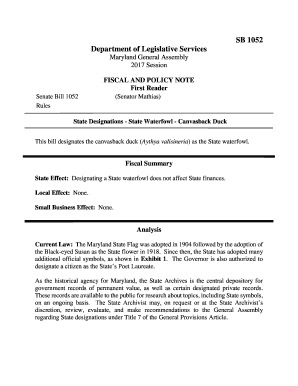 Fillable Online SB 1052 Fax Email Print - pdfFiller