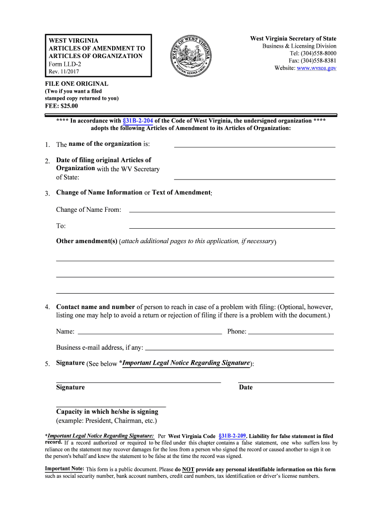 Fillable Online Form LLD-2 Fax Email Print - pdfFiller