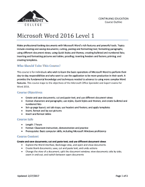 Fillable Online Make professional-looking documents with Microsoft ...