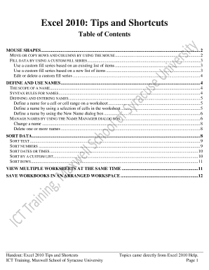 Fillable Online Creating Basic Excel Formulas Fax Email Print - pdfFiller