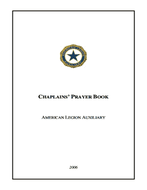Fillable Online CHAPLAINS PRAYER BOOK Fax Email Print - pdfFiller
