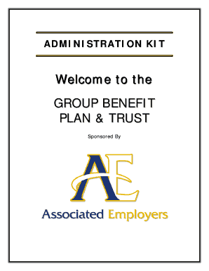 Fillable Online ADMINISTRATION KIT Fax Email Print - pdfFiller