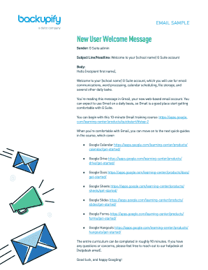 Fillable Online EMAIL SAMPLE Fax Email Print - pdfFiller