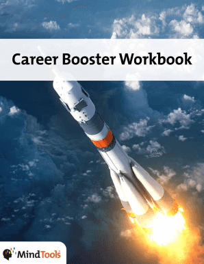 Fillable Online Career Booster Workbook Fax Email Print - pdfFiller