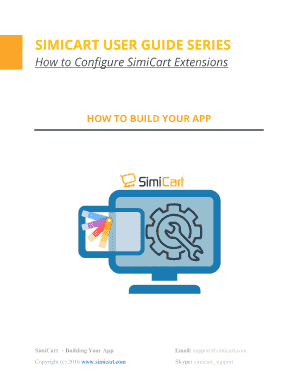 Fillable Online How to Configure SimiCart Extensions Fax Email Print ...