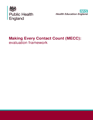 Fillable Online Making Every Contact Count (MECC): Fax Email Print ...