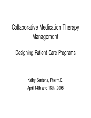 Fillable Online Collaborative Medication Therapy Fax Email Print ...