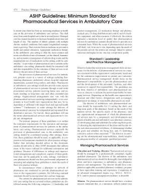 Fillable Online ASHP Guidelines: Minimum Standard for Fax Email Print ...