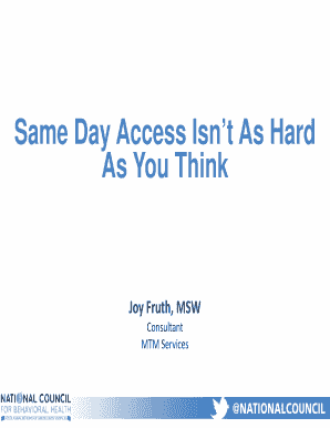 Fillable Online Same Day Access Isnt As Hard Fax Email Print - pdfFiller