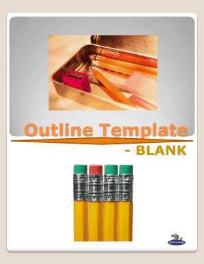 Fillable Online Outline Template Fax Email Print - pdfFiller