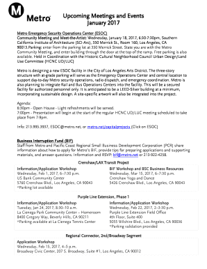 Fillable Online Metro Emergency Security Operations Center (ESOC) Fax ...