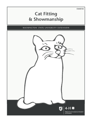 Fillable Online Cat Fitting Fax Email Print - pdfFiller