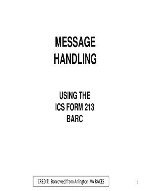 Fillable Online ICS FORM 213 Fax Email Print - pdfFiller