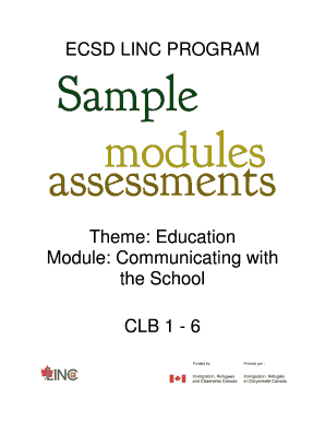 Fillable Online ECSD LINC PROGRAM Fax Email Print - pdfFiller