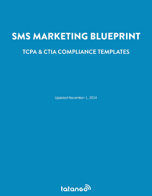 Fillable Online SMS MARKETING BLUEPRINT Fax Email Print - pdfFiller