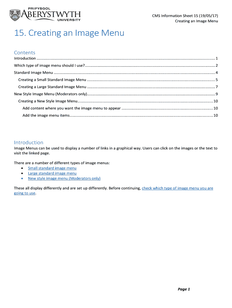 Fillable Online CMS Information Sheet 15 (19/05/17) Fax Email Print ...