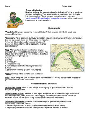 Fillable Online Project due: Fax Email Print - pdfFiller