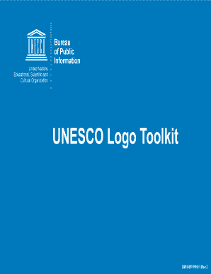 Fillable Online UNESCO Logo Toolkit Fax Email Print - pdfFiller