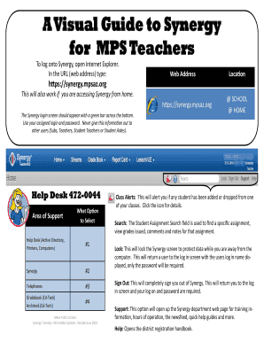 Fillable Online A Visual Guide to Synergy Fax Email Print - pdfFiller