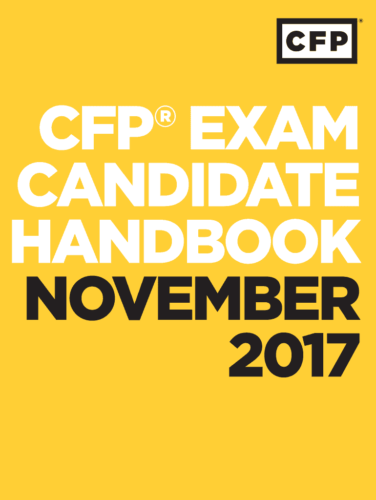 Fillable Online CFP EXAM Fax Email Print - pdfFiller